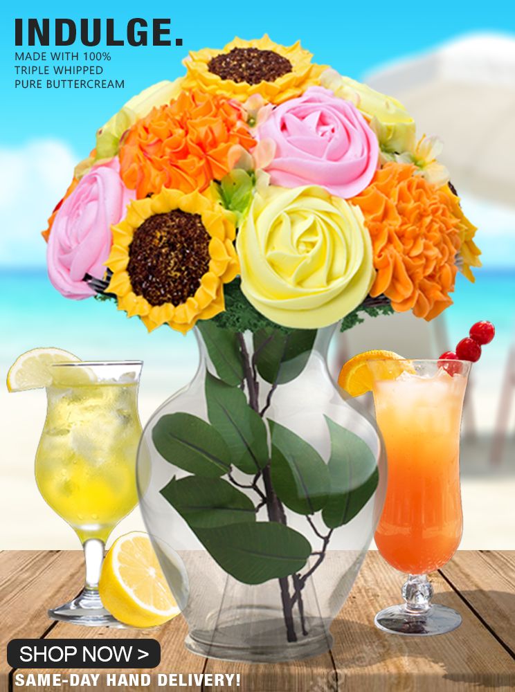 Baked Bouquet - Flower & Cupcake Bouquets for Delivery